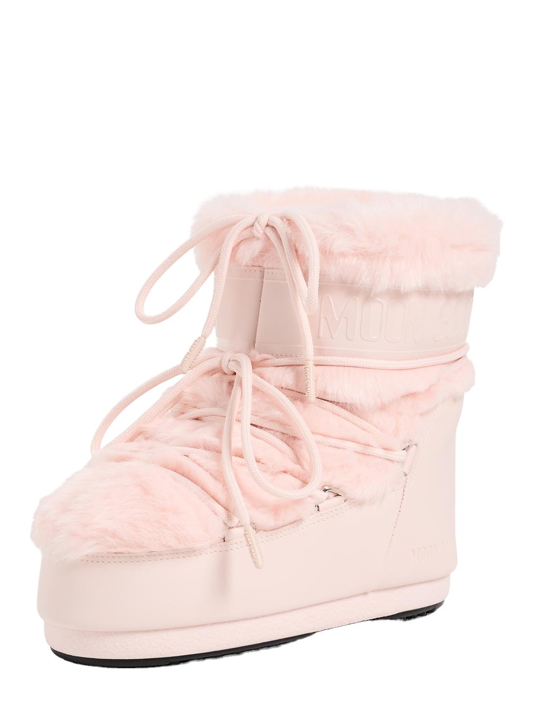 MOON BOOT icon low faux fur boots